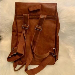 Vbiger | Bags | Vbiger Mens Pu Leather Vintage Laptop Backpack | Poshmark